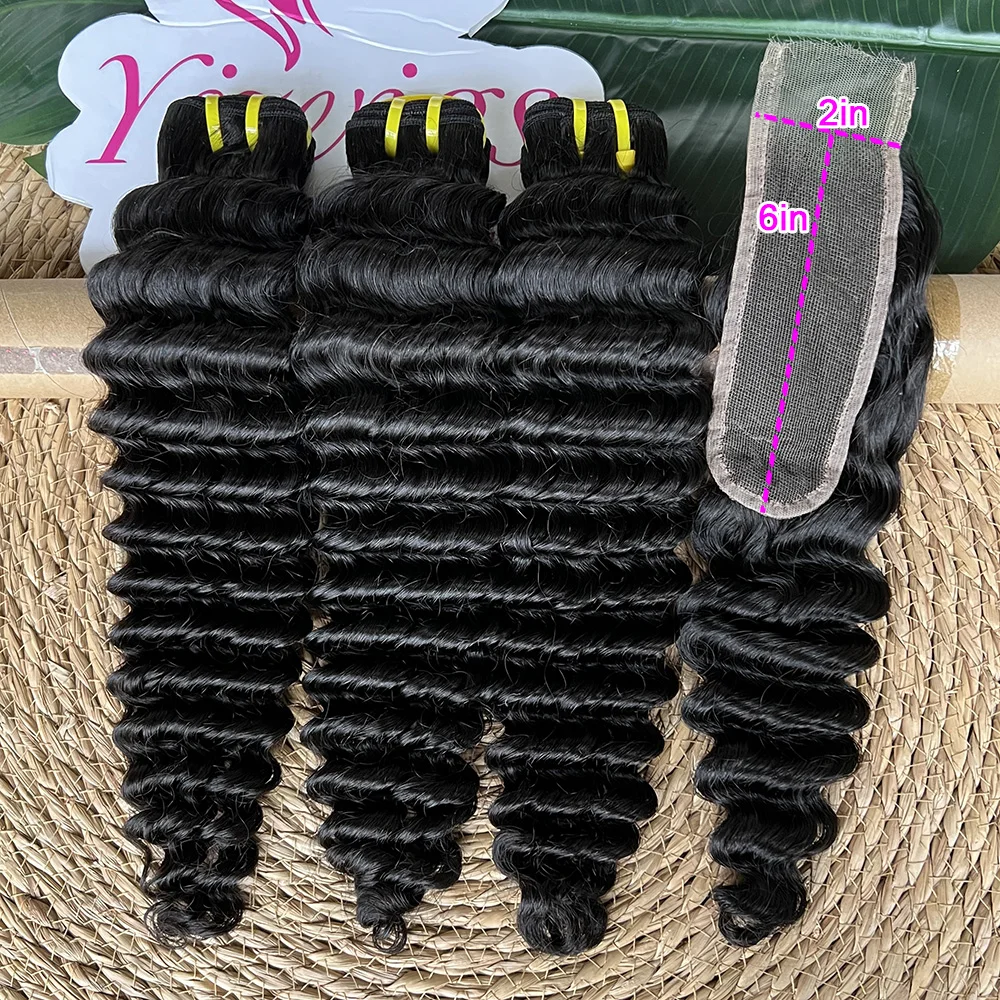 3+1 Packet Hair with HD Closure Wholesale Raw Cambodian Human Hair ...