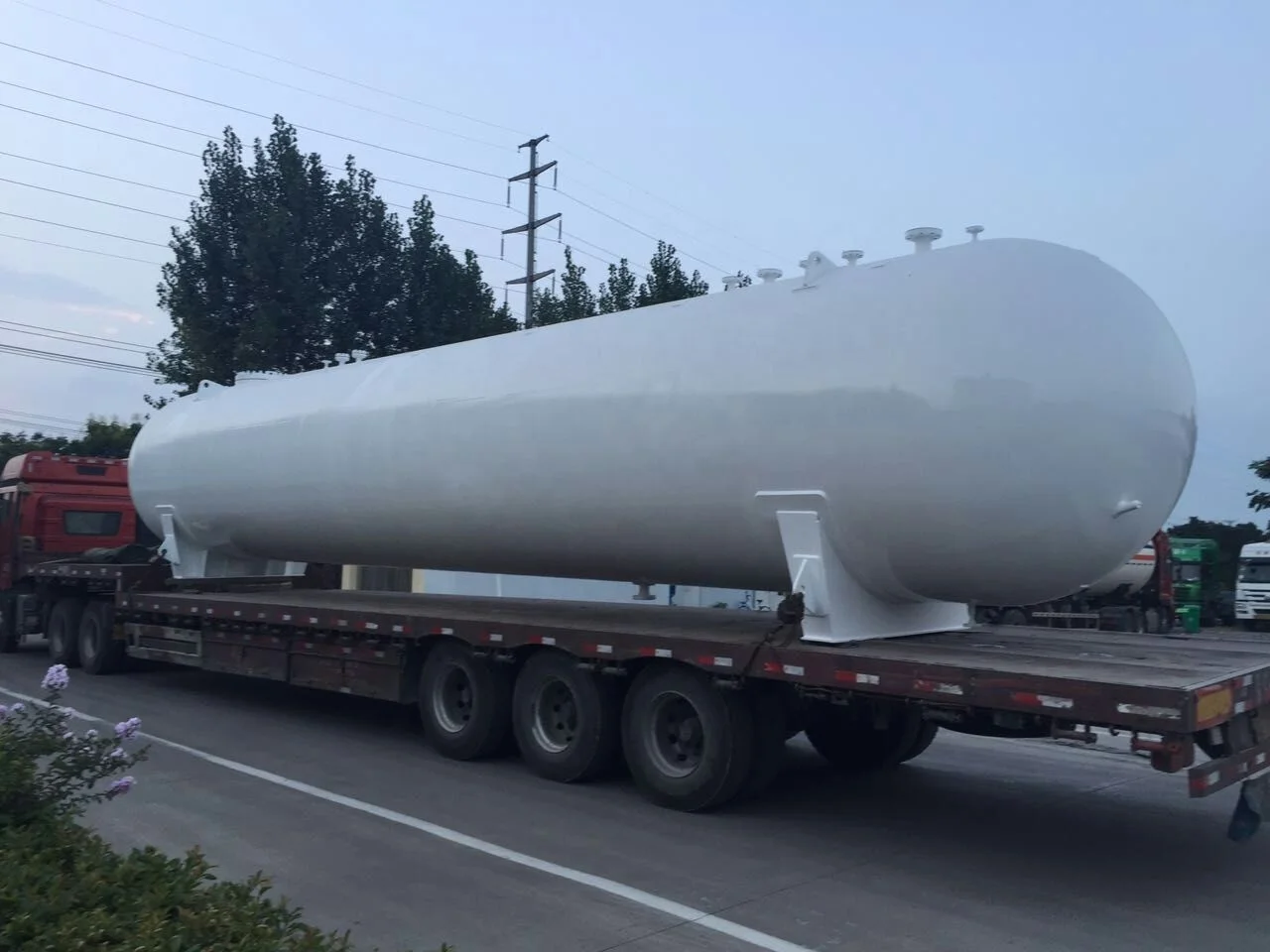 10000l 24 Tonnes 25 Tons Propane Lpg Storage Gas Tank Price - Buy Lpg ...