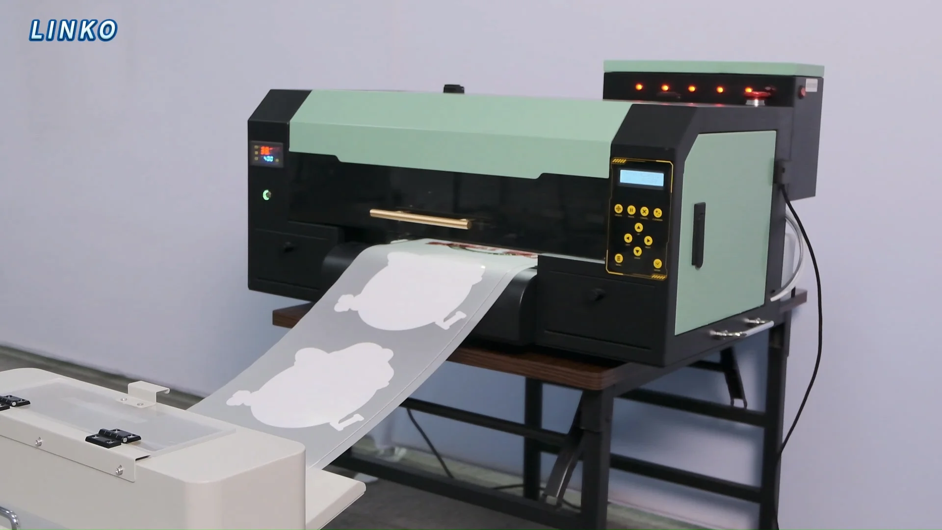 Linko A3 Dtf Printer Set I1600 30cm 60cm 2 Heads Printing Machine Pet ...