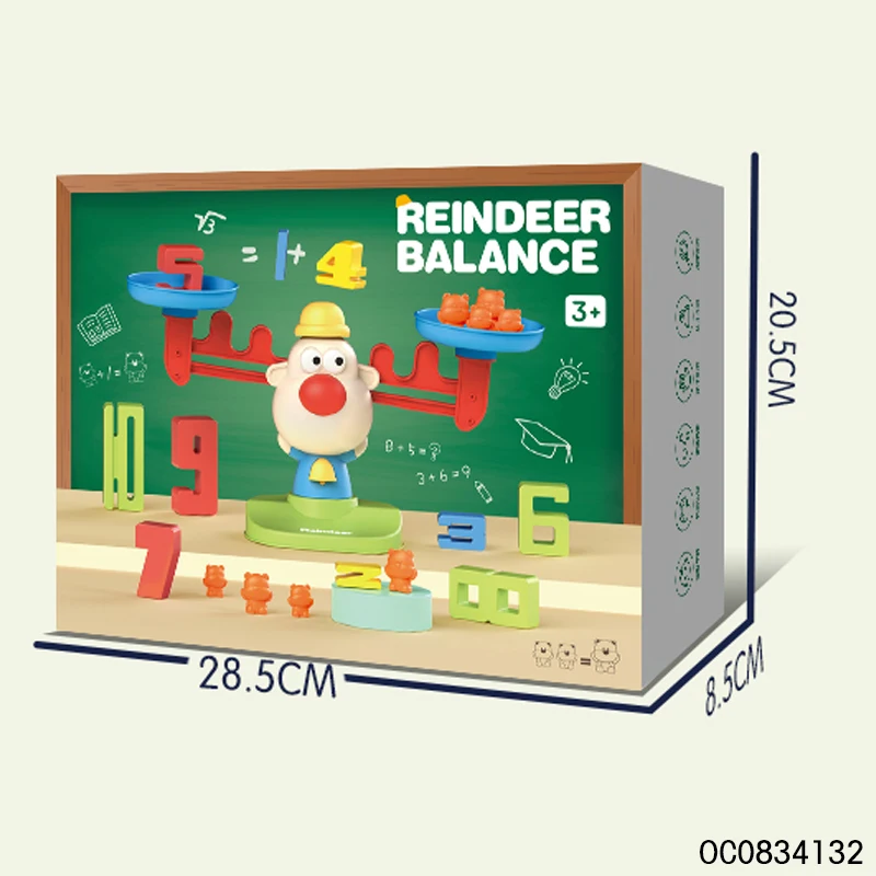 Numbers Educational Balance Counting Math Learning Toys Game For Kids ...