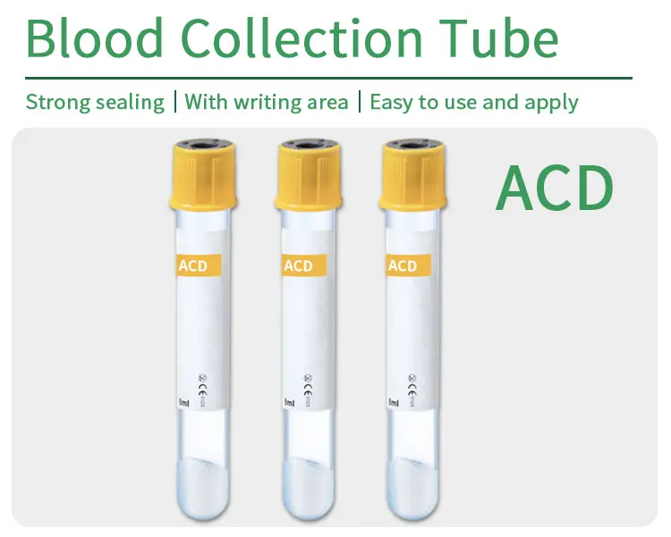 Medical Plastic Disposable Anticoagulant Activator Hla Test Sterile 8ml ...