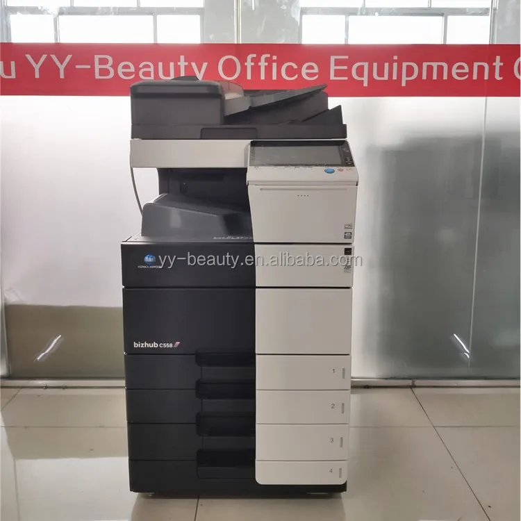 Konica Minolta Bizhub C558 Multifunctional Photocopier Original Color ...