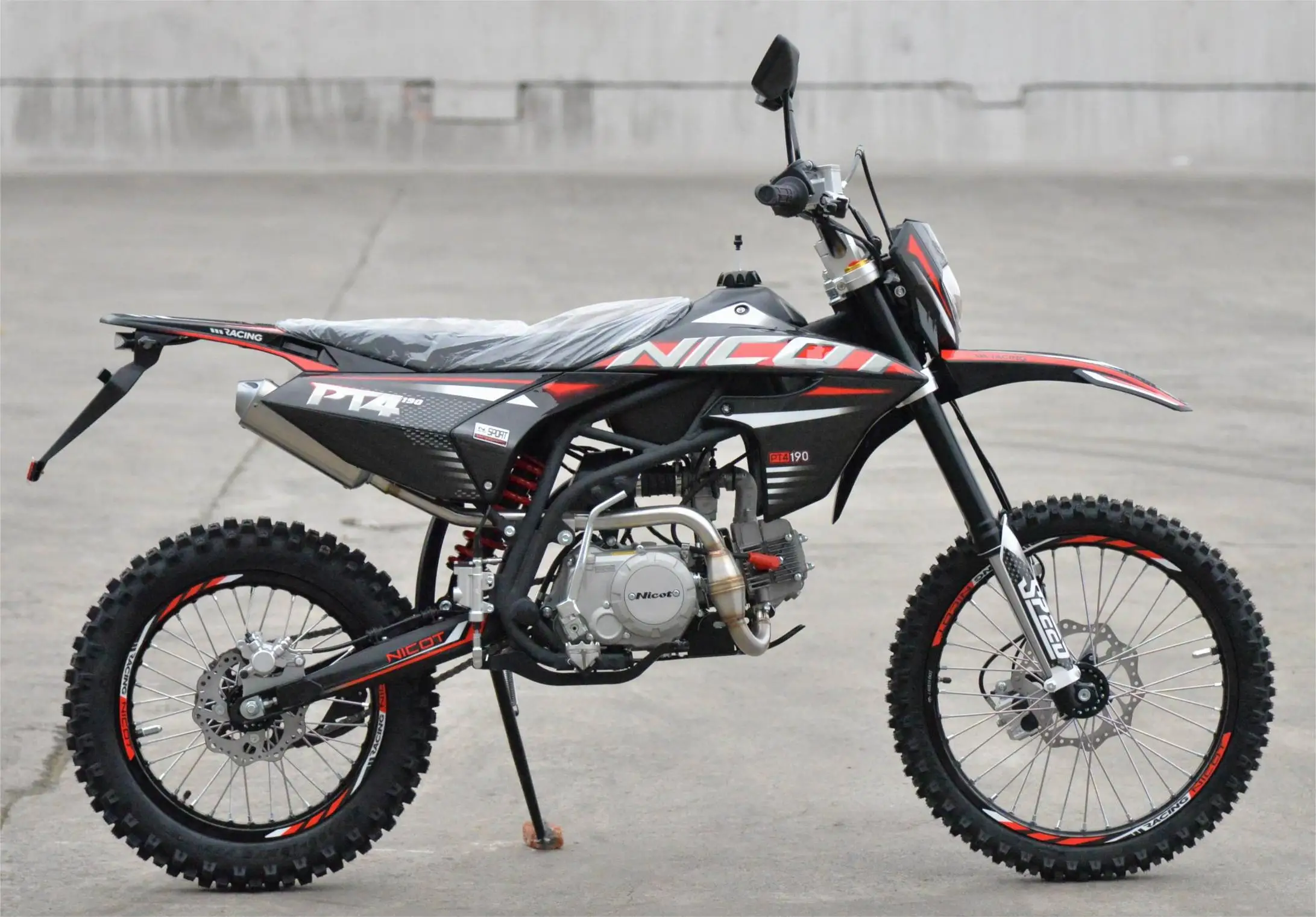 Nicot Kf250mt 1e66mm 2 Stroke 250cc Dirt Bike Off-road Motorcycle ...