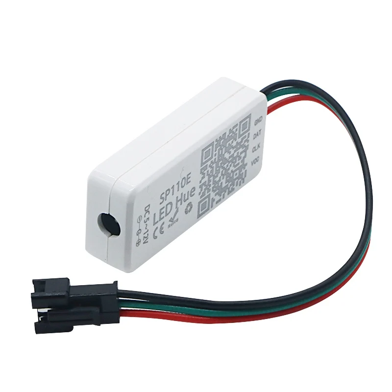 Sp110e Wifi Led Controller Dc5-12v For Ws2811 Ws2812b Led Strip Light ...