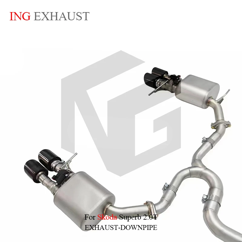 Skoda superb exhaust system store