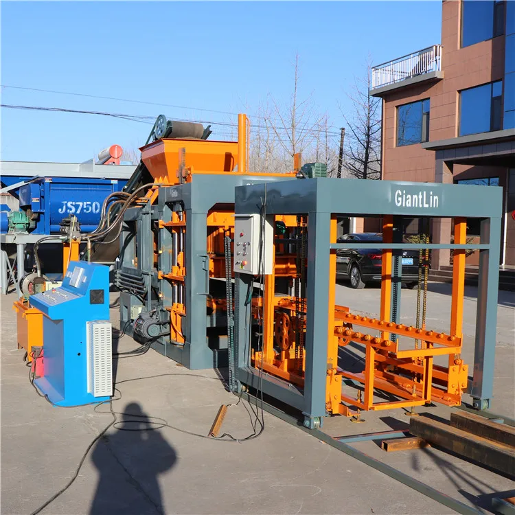 Manual Automatic Hydraulic Press Block Brick Making Moulding Machine ...