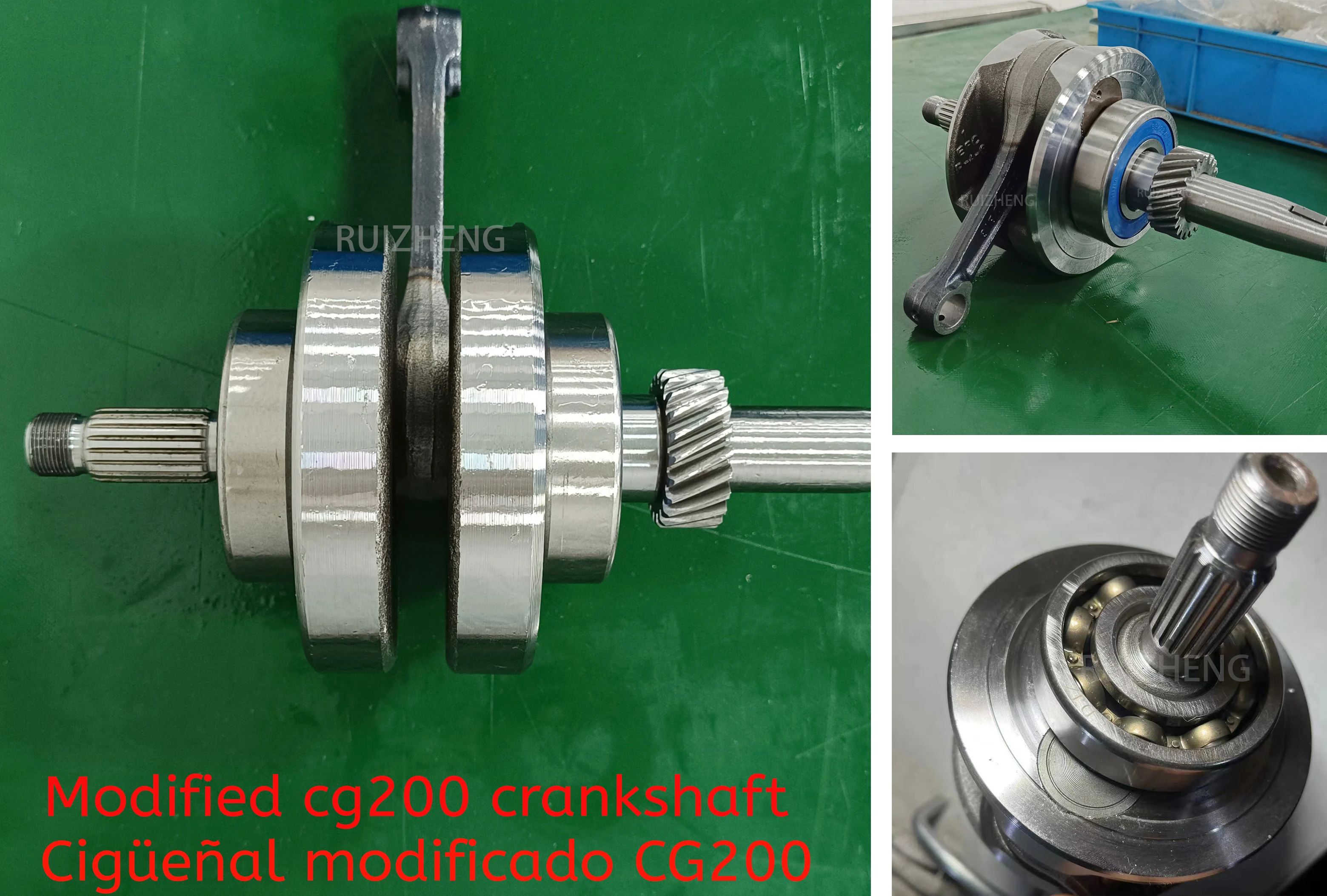 RZ Racing CG400 Crankshaft - Upgrade Your Motorcycle Performance