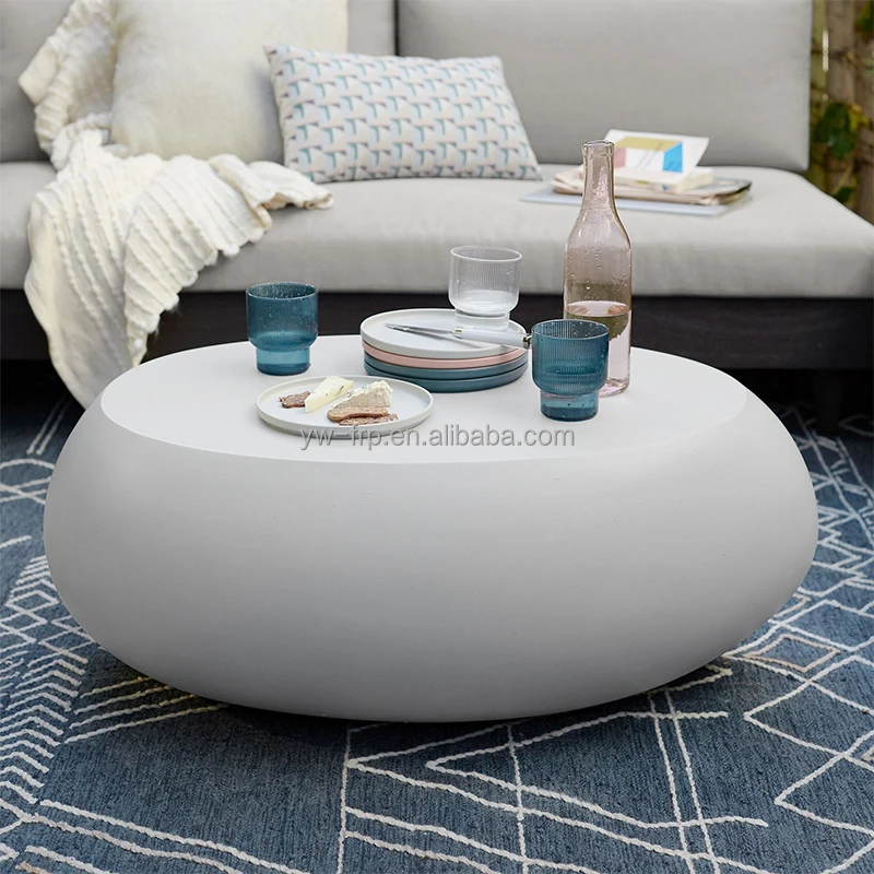 Alibaba.com: Pebble Oval Coffee Table, indoor & outdoor use, modern ...