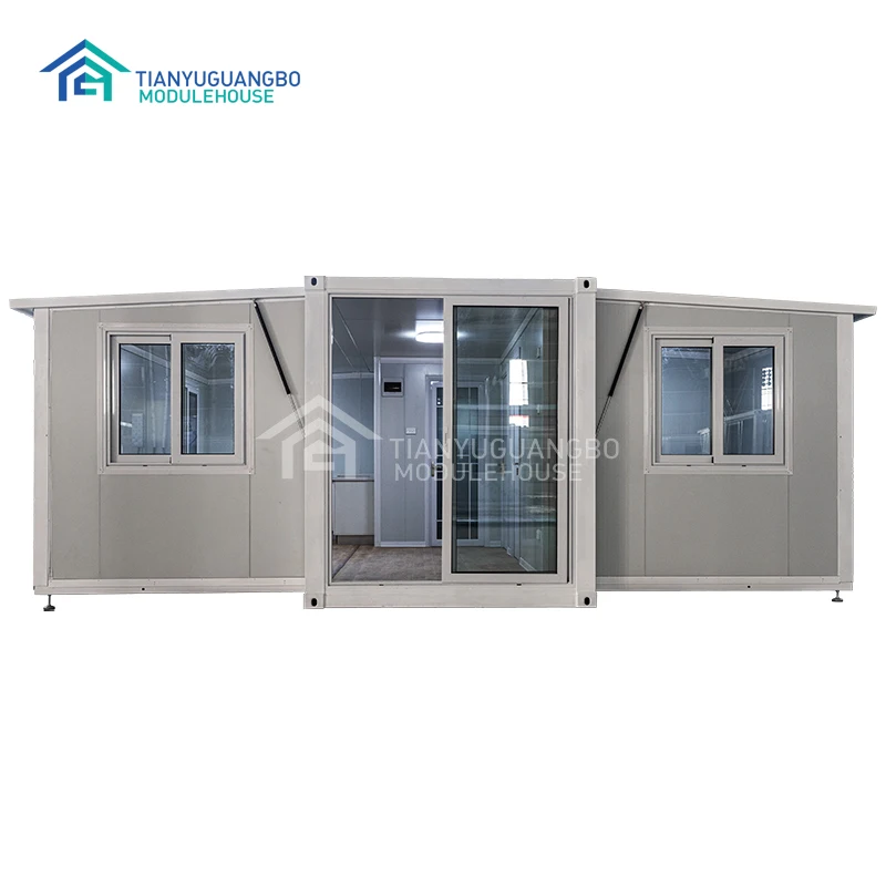 Fast Build Prefab House 20ft 40ft Modular Folding Container Camping ...