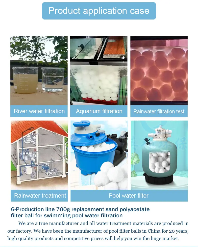 Filterbollfiber Filter Balls For Pool Water Filtration Filter Ball ...