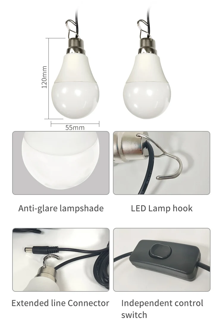 Mini Solar Lighting Kit - 3W Portable Energy System