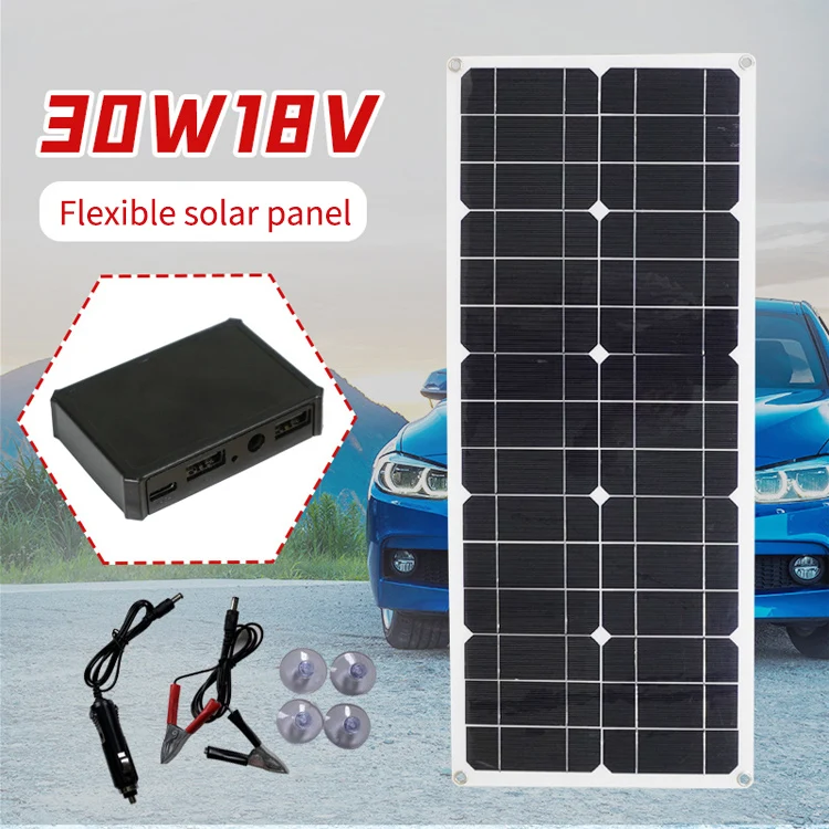 Monocristaline太阳能电池板半电池户外柔性30w 18v太阳能电池板半电池热卖 - Buy 高品质中国持久etfe折叠式太阳能充电器,折叠便携式太阳能充电器,柔性便携式户外薄 ...