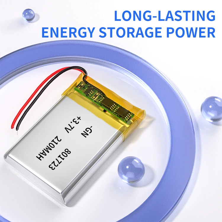 Alibaba.com: 801723 Rechargeable Battery 3.7V Li-polymer 210mAh Lithium ...