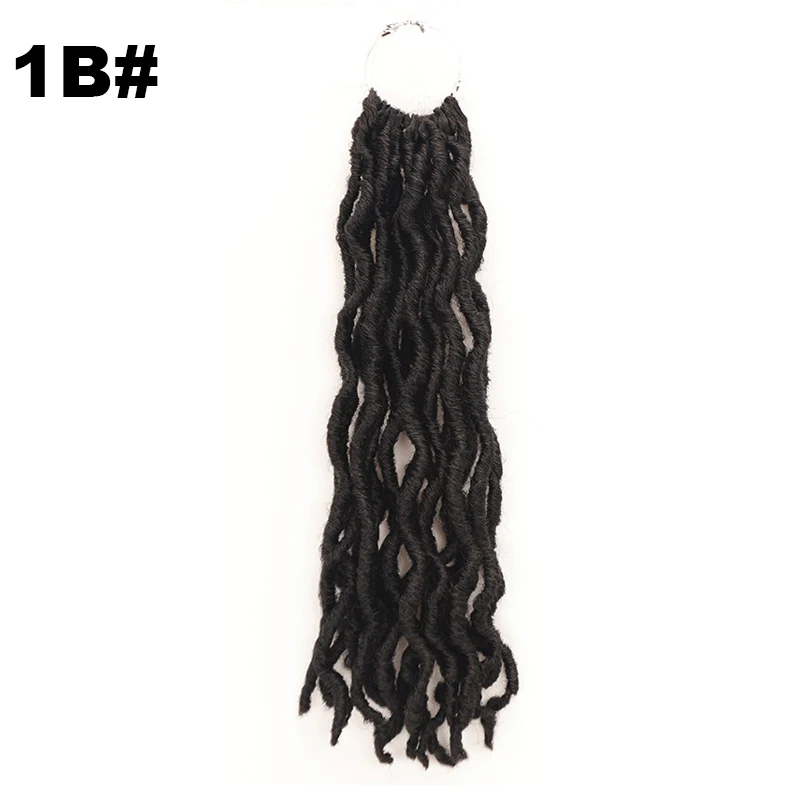 Goddess Gypsy Faux Locs Gypsy Locks 12inch Low Temperature Fiber Wavy ...