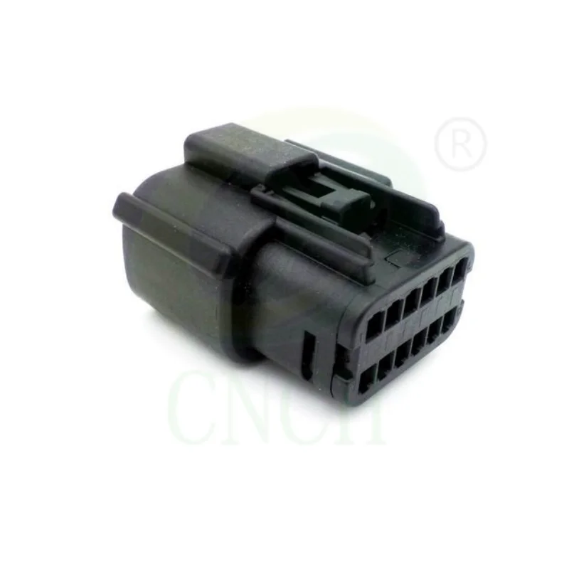Black 12-Pin Female Connector 33472-1201 for Harley Davidson