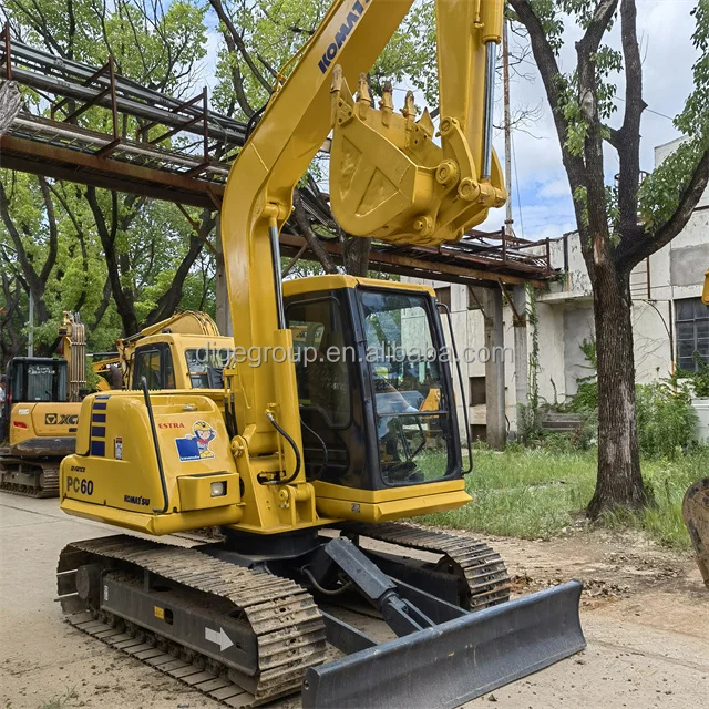 Used Komatsu Pc60-7 Excavator Low Price Komatsu Excavator Used Machines ...