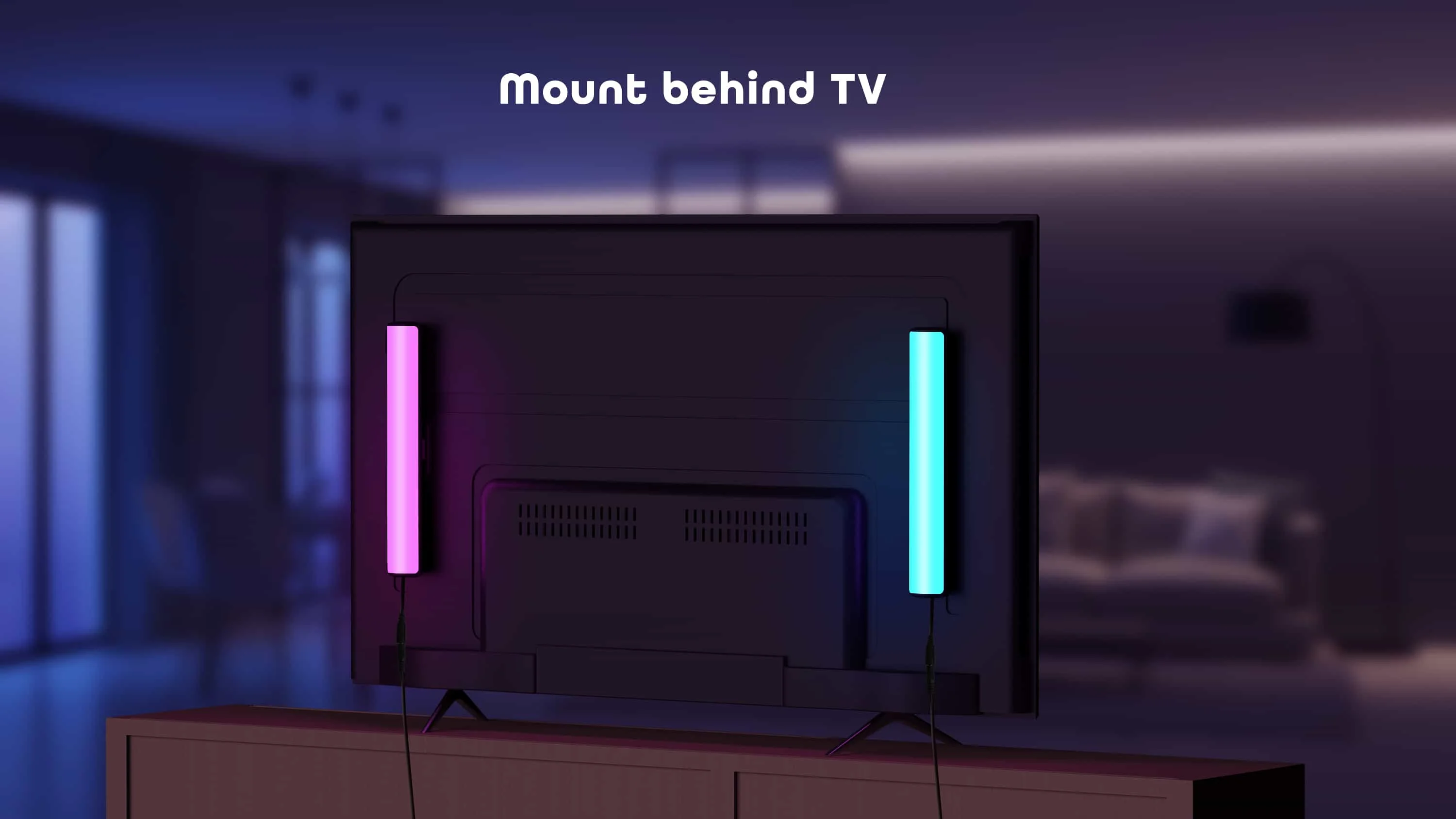 New Lytmi Led Light Bars Rgb Smart Gaming Multi Lights Sync To Pc ...