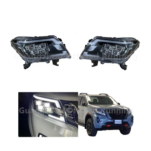 Np300 Navara Led Headlight 2015 - 2019 to Navara 2021 Pro 4x