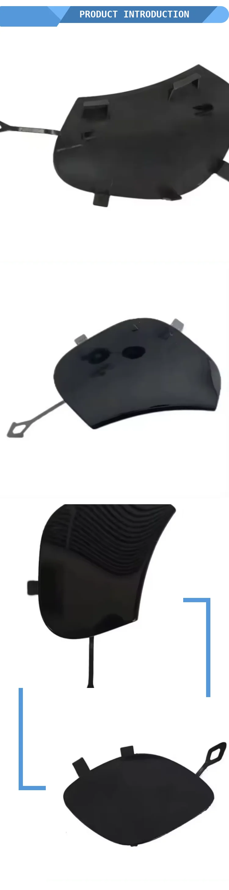 2138851503 Car Front Bumper And Rear Trailer Hook Cover Are Suitable ...