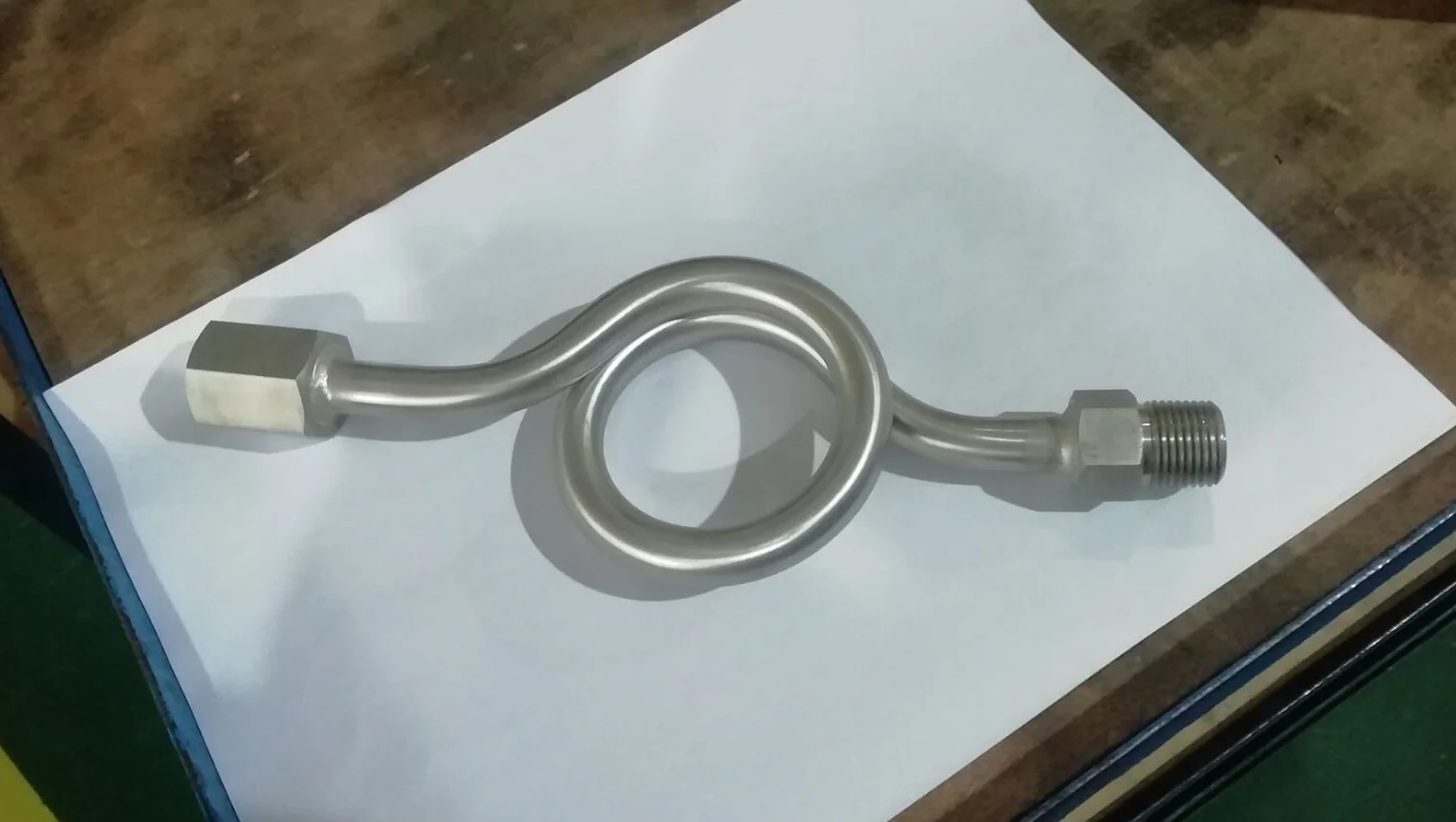 High Pressure Gauge Syphons Steam Stainless Steel Pigtail Siphon - Buy ...