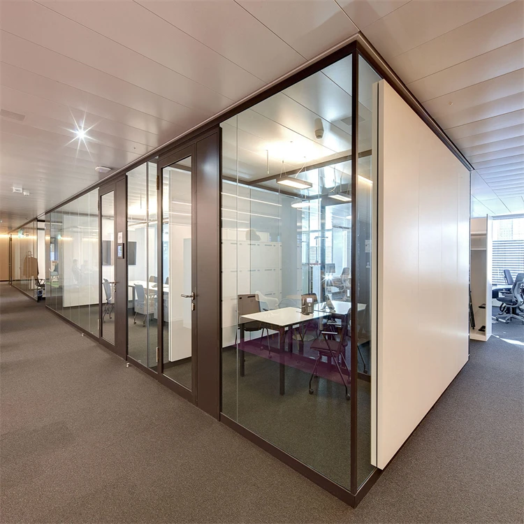 Combined With Swing Door Demountable Improved Acoustics Double Pane ...