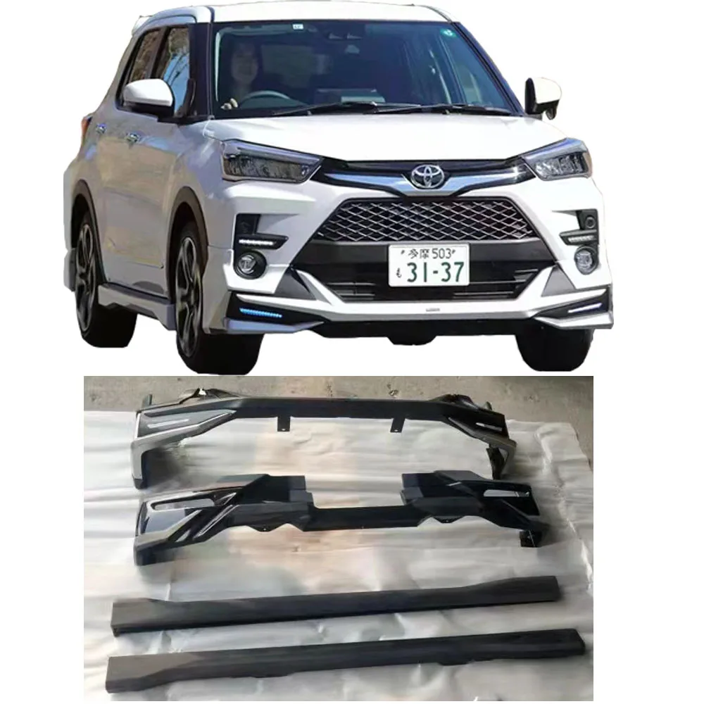 Car Body Kit for 2019-2021 Toyota Raize - Front Lip & Spoilers
