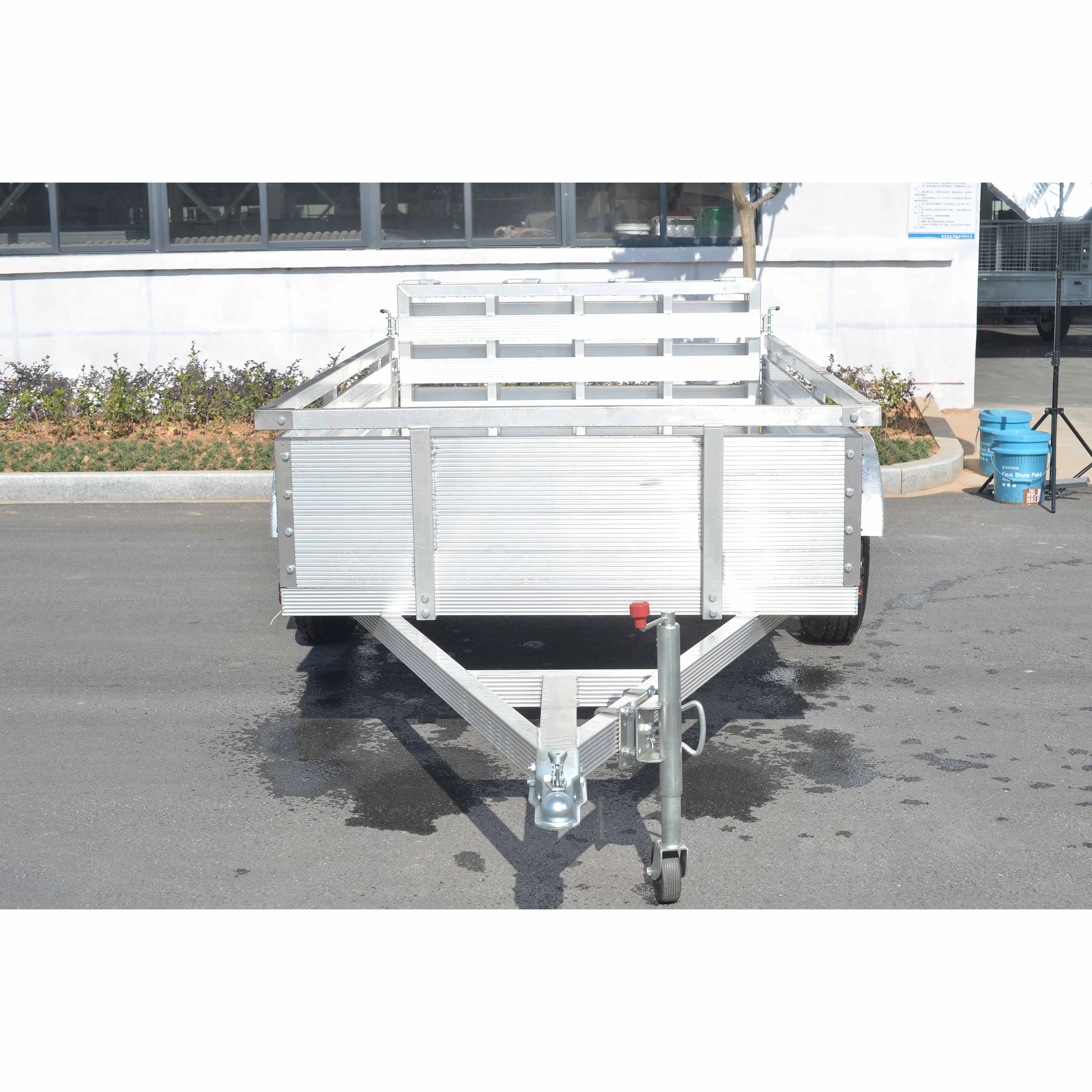 Aluminum Box Utility Dump Tipper Trailers - Durable & Versatile
