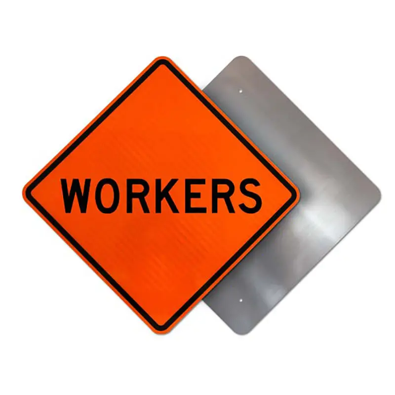 High Visibility Road Safety Signs - Reflective & Durable