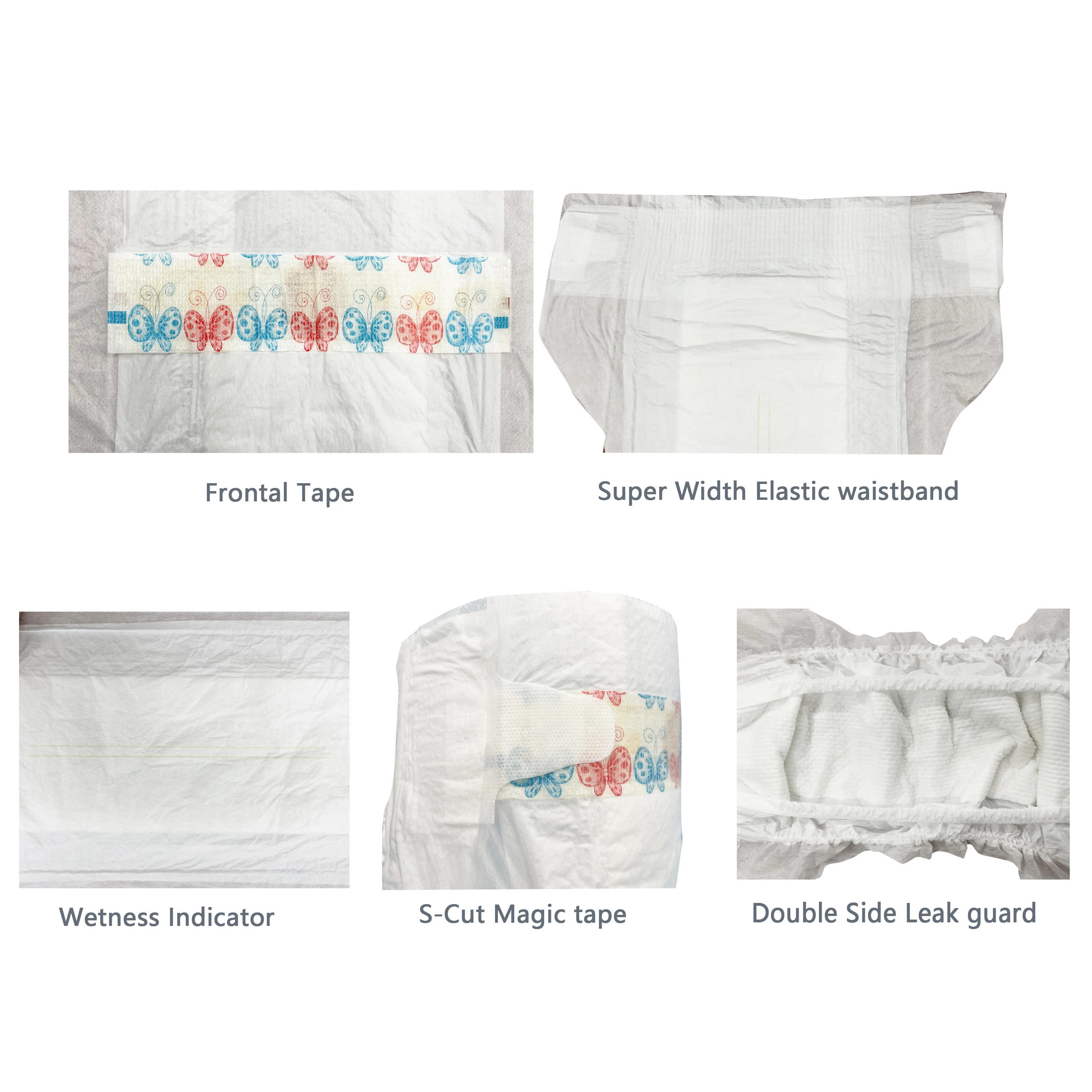 Low Price Premium Disposable Baby Diapers Overnight Diapers Ultra Free ...