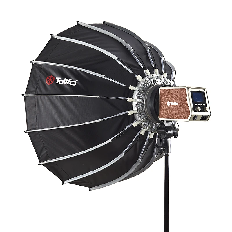 TOLIFO PL-100RGB 100W Portable COB LED Video Light for Vloggers