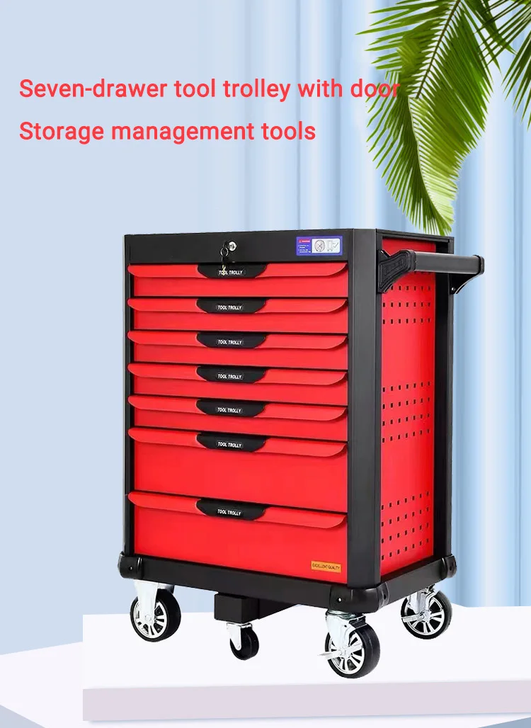 Car Repair Garage Tool Box - Mobile & Customizable Storage