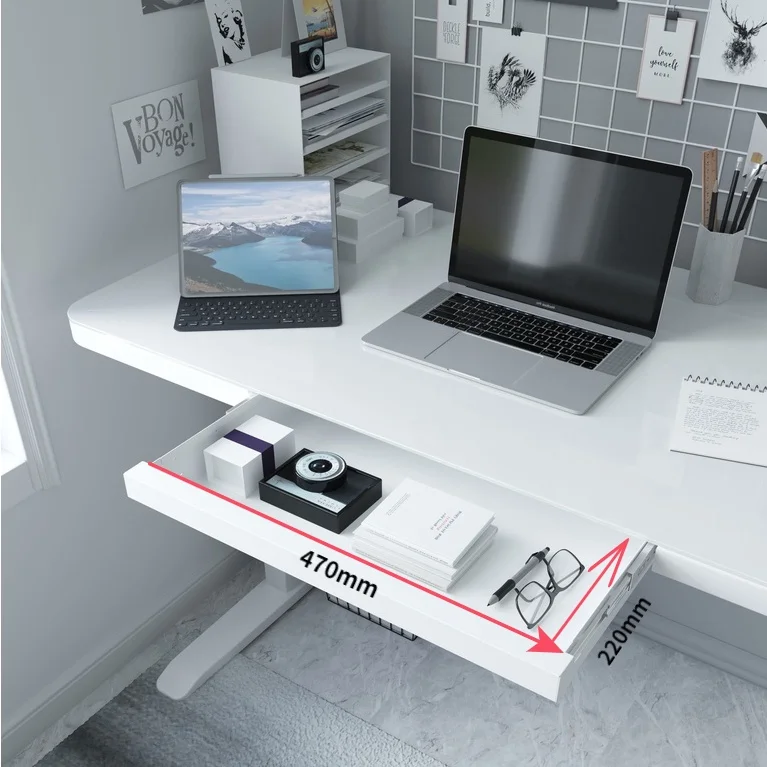 Wood Touch Screen Design Standing Adjustable Desk Sit And Standing Up ...