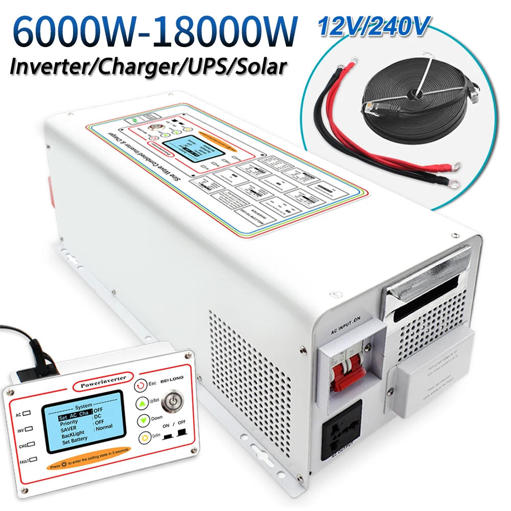 LVYUAN 6000W Inverter Charger - Reliable off-Grid Solution