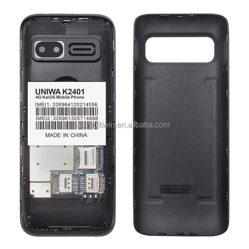 UNIWA K2401 - Smart Feature Phone with Kaios and Whatsapp