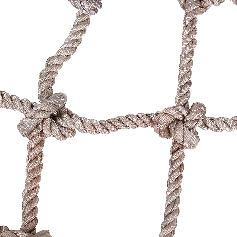 Playground Climbing Safety Nets Cargo Rope Ladder Swing Nylon Rope ...