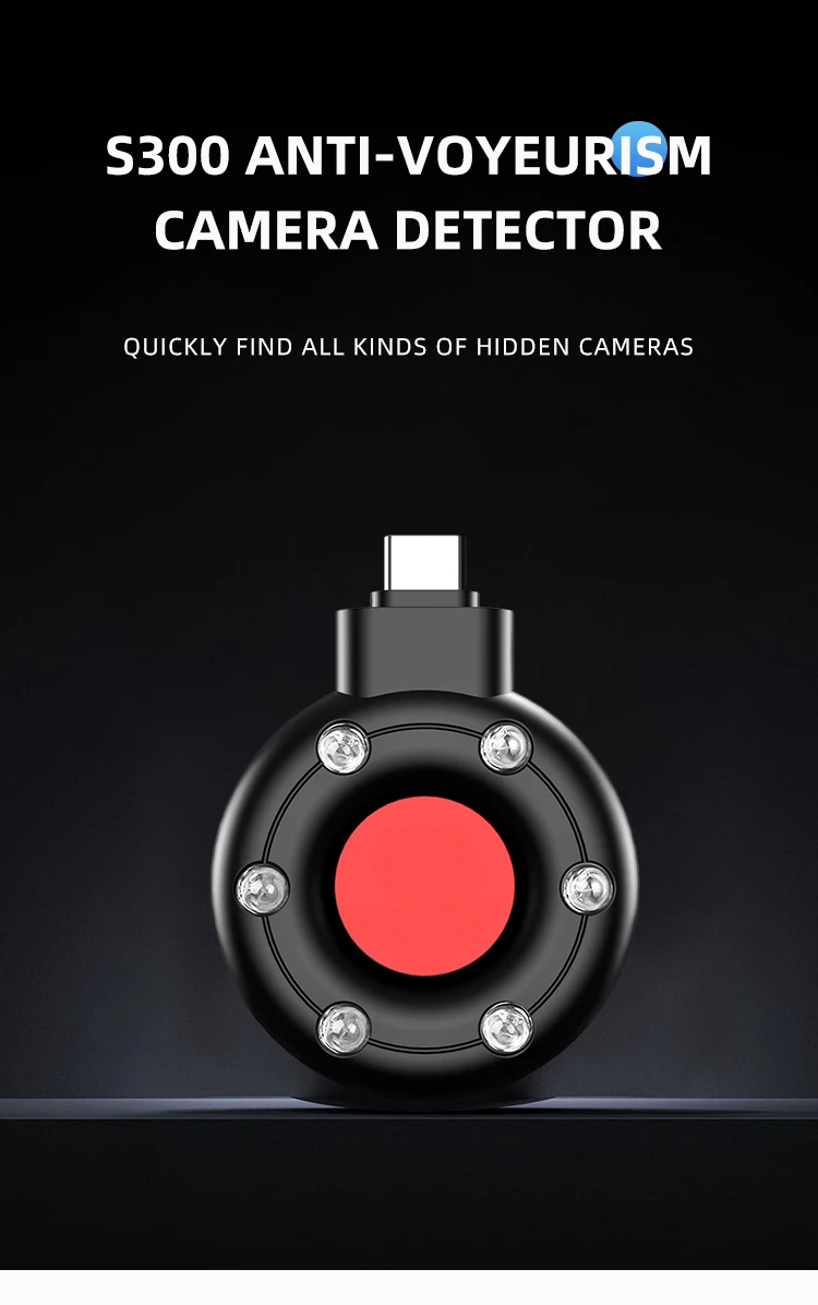 Mini Reflex Camera Light Detector - Hotel Hidden Camera Scanner
