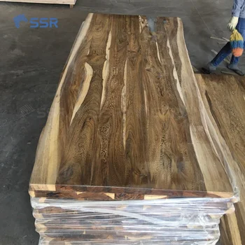 Ssr Vina - Senna Siamea Wood Edge Glue Live Edge Countertop - Wood Slab ...