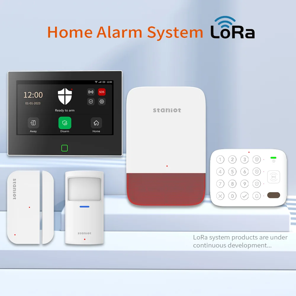 Lora Version Home Alarm System - Secure Your Home Today