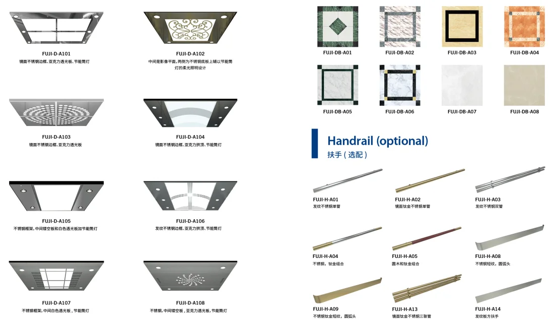 Round Tube Golden Glass Elevator Without Machine Room Automatic Door ...