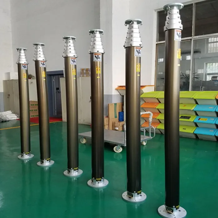 9m Heavy Payload Telescopic Mast For Wind Turbines - Buy Platform ...