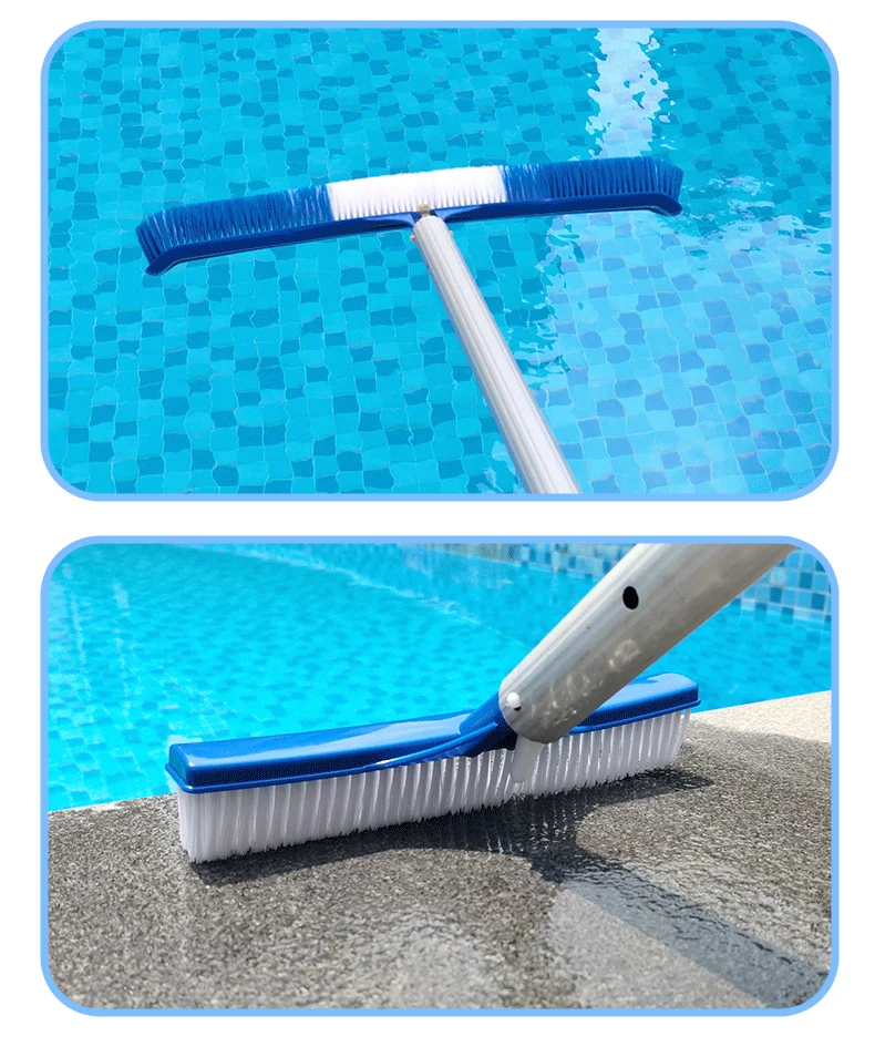 Swimming Pool Brush,45cm Duty Swimming Floor And Wall Pool Brush With ...