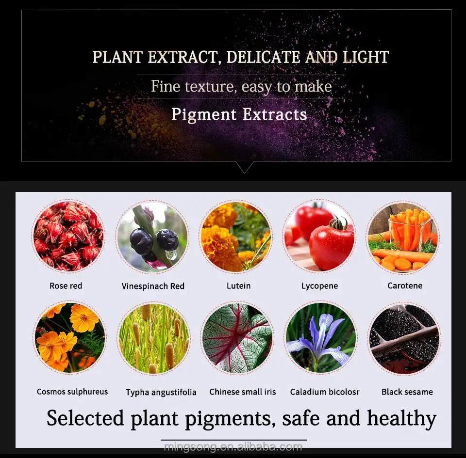 Ibcccndc DIY Lipstick Pigment Powder - Waterproof Beauty