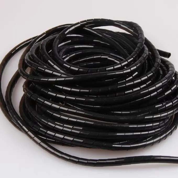 6mm to 30mm PE Cable Sleeves - Durable Spiral Wrapping Bands