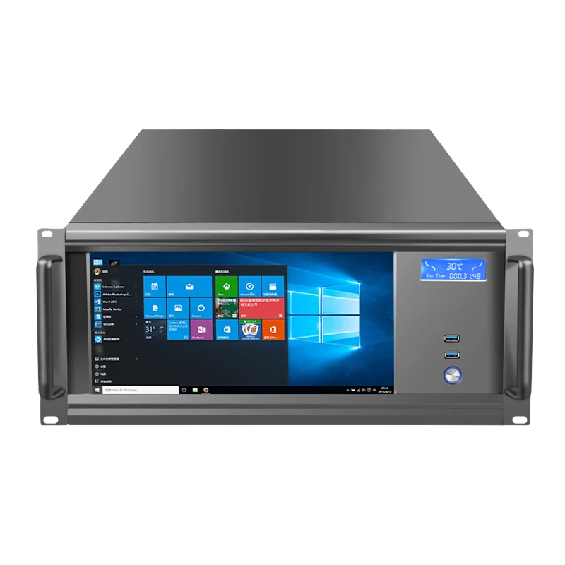High Quality 5u Server Rackmount Chassis LCD Display VGA USB Front Port ...