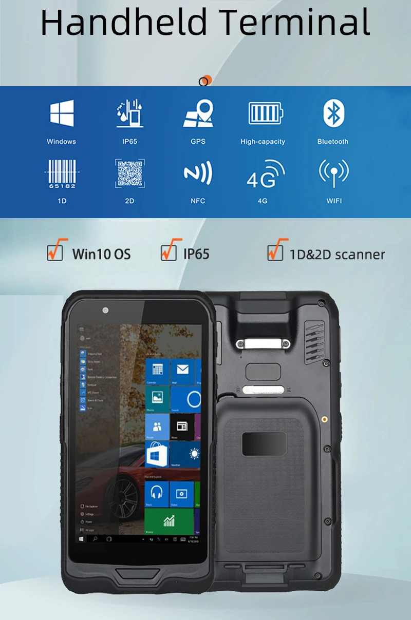 6-Inch Rugged Windows 10 PDA | Honeywell Barcode Scanner | Handheld ...
