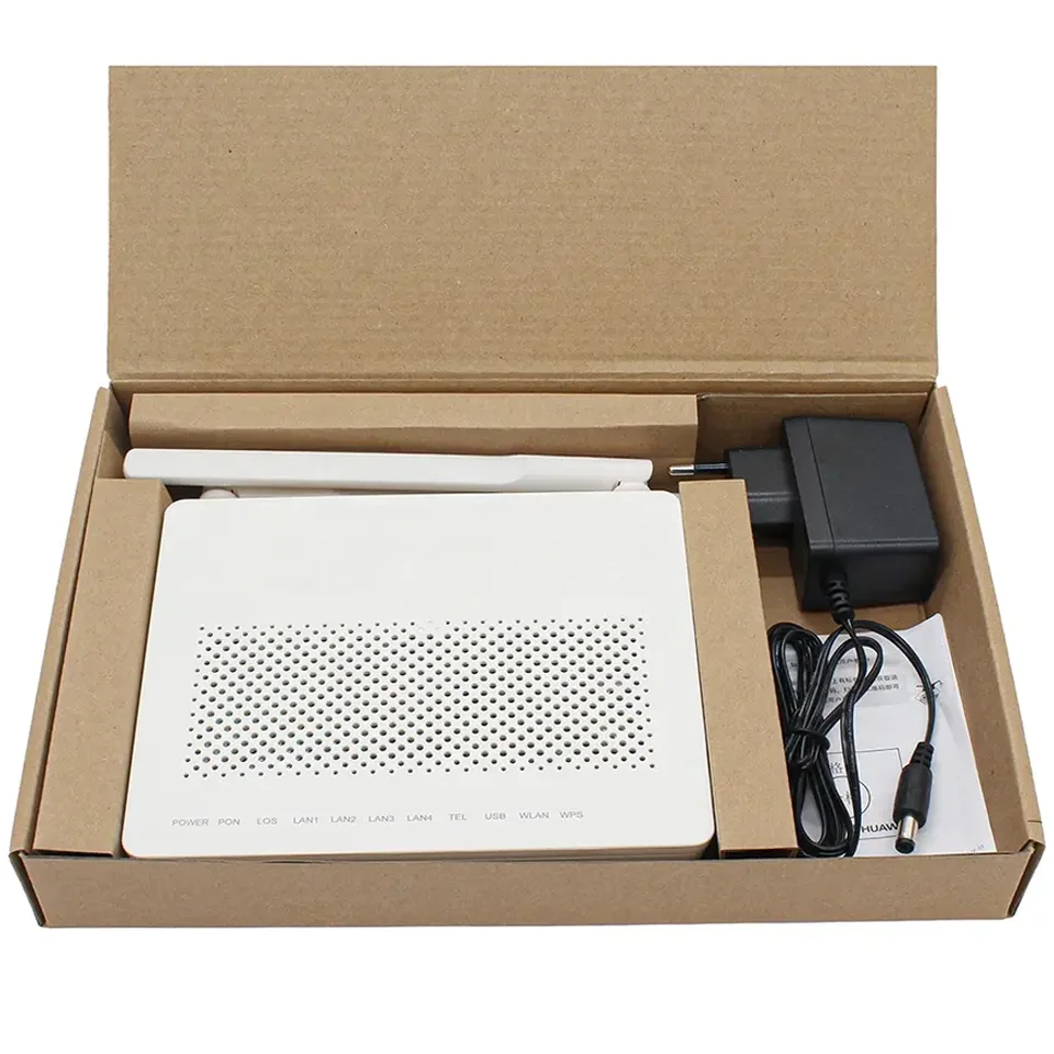 Hg8546m Xpon Gpon Modem 1ge+3fe+tel+usb 2.4g 5dbi Wifi Fiber Optic Network Ont Onu Router - Buy ...