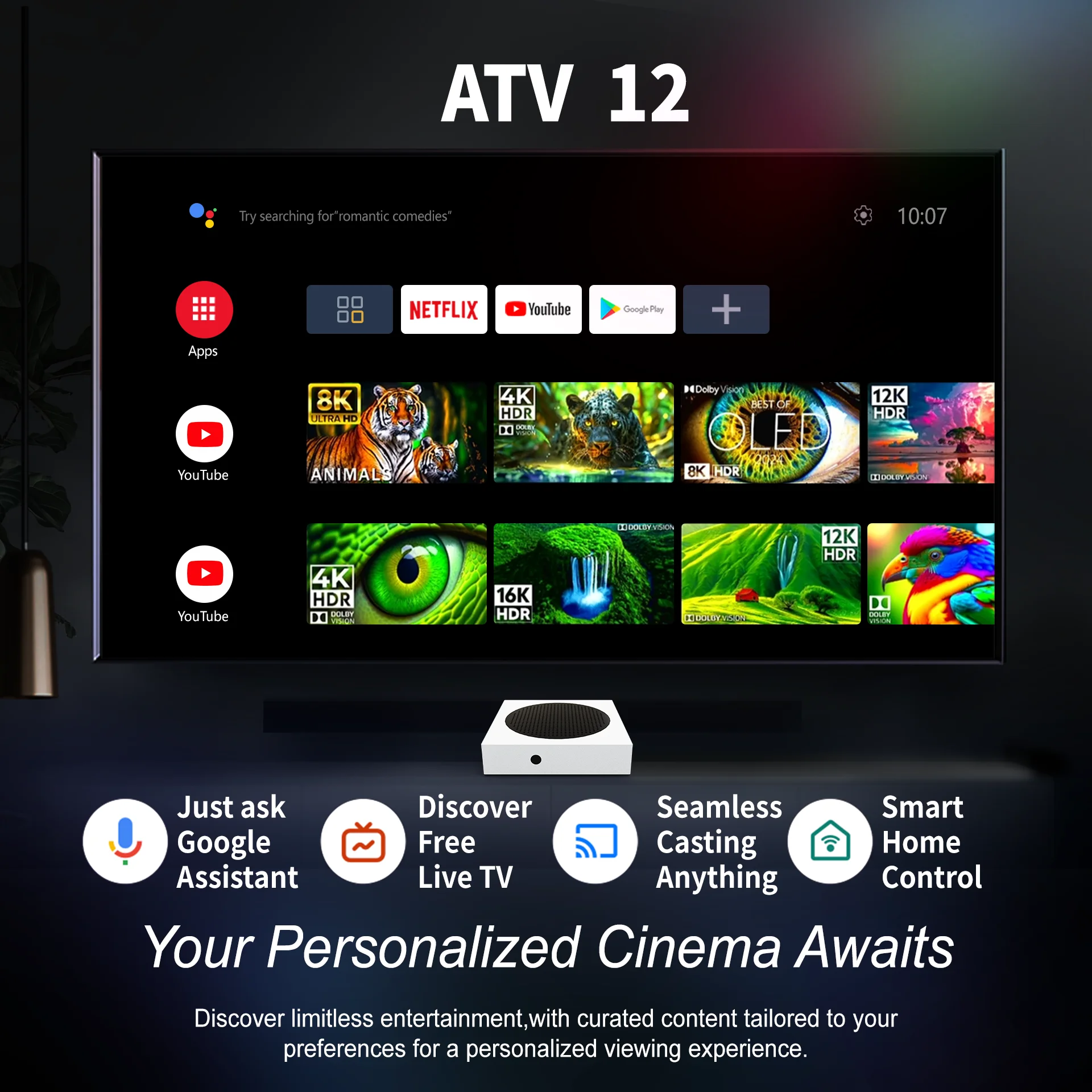 Super Set-Top Allwinner H618 C5Pro 8k Uhd Set Top Box Android 12.0 With ...