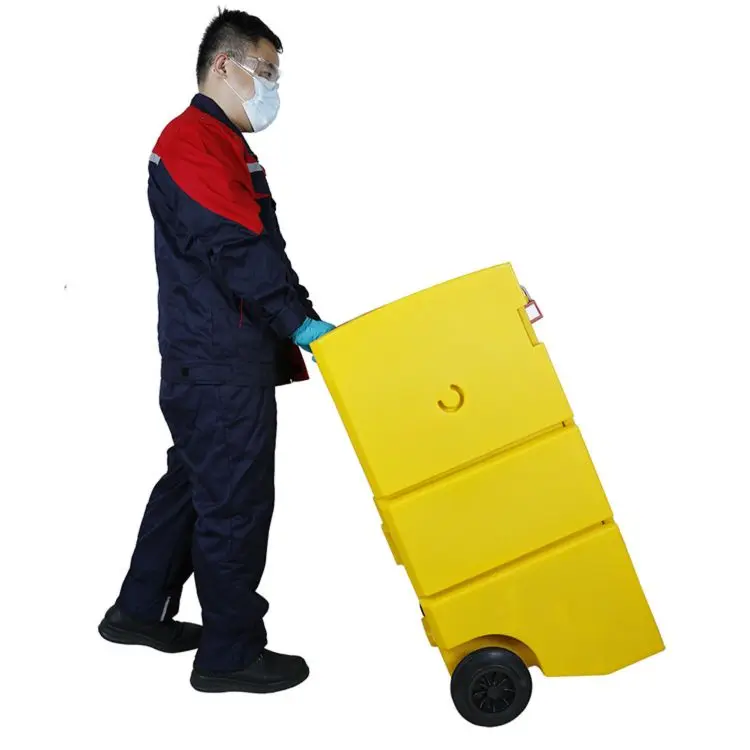 Secondary Spill Containment Yellow Polyethylene Spill Emergency ...