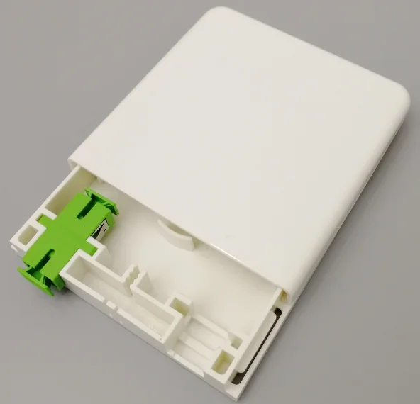 2 subscribers ftth fiber optic socket fiber optical outlet rosette ...