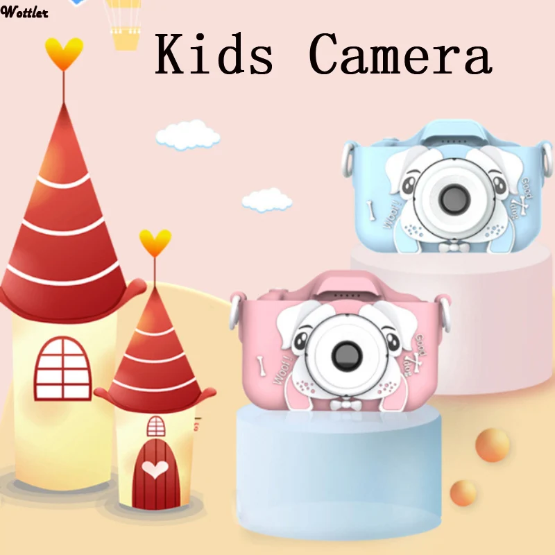 Cute Mini Kids Camera Ips Screen Hd 1080p Children Digital Photo Camera ...